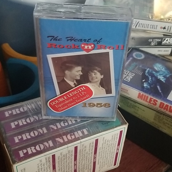 RCA BMG | Party Supplies | Rock Roll 5s 60s Prom Night Cassette Tape ...